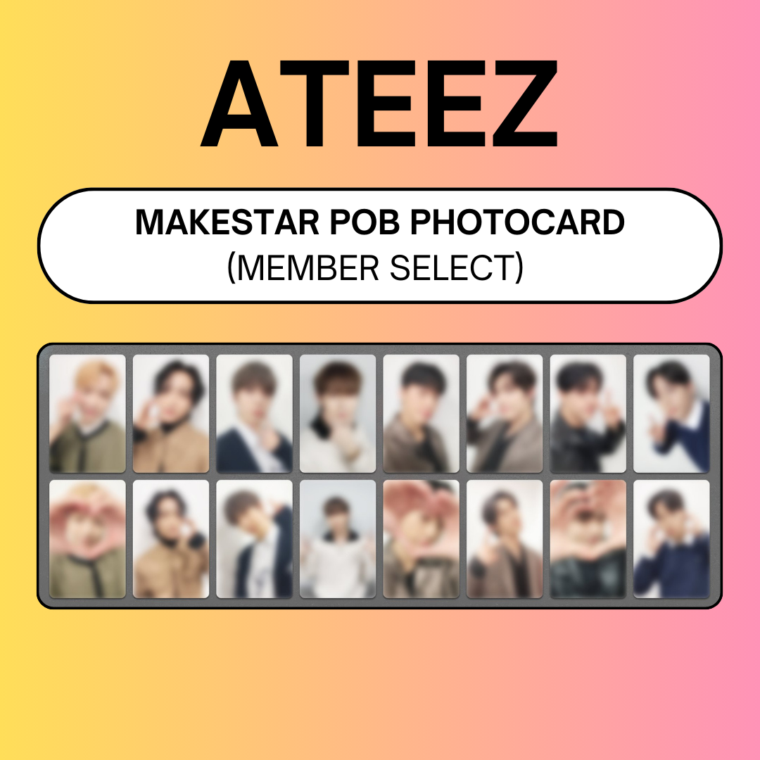 [MAKESTAR POB PHOTOCARD MEMBER SELECT] ATEEZ: THE WORLD EP.FIN : WILL ...