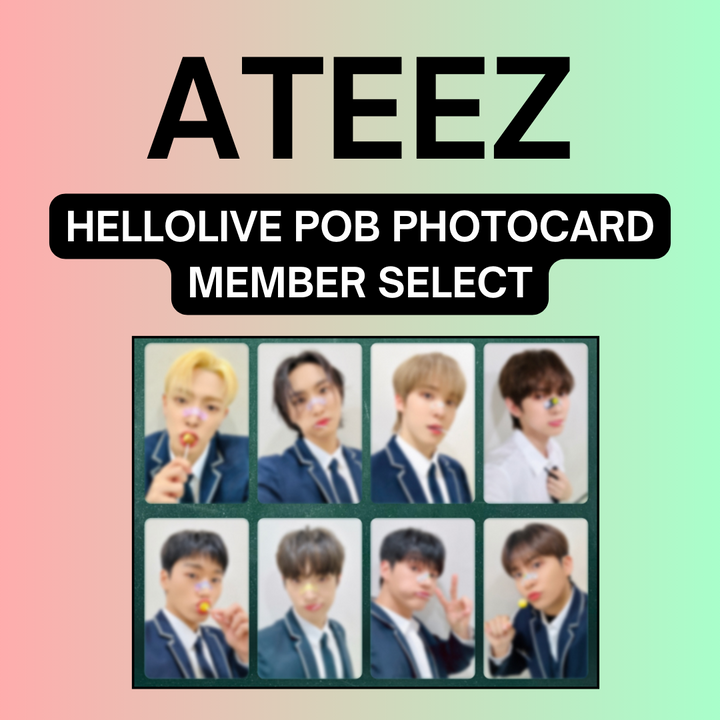 [HELLOLIVE POB PHOTOCARD MEMBER SELECT] ATEEZ: THE WORLD EP.FIN : WILL – wondernara