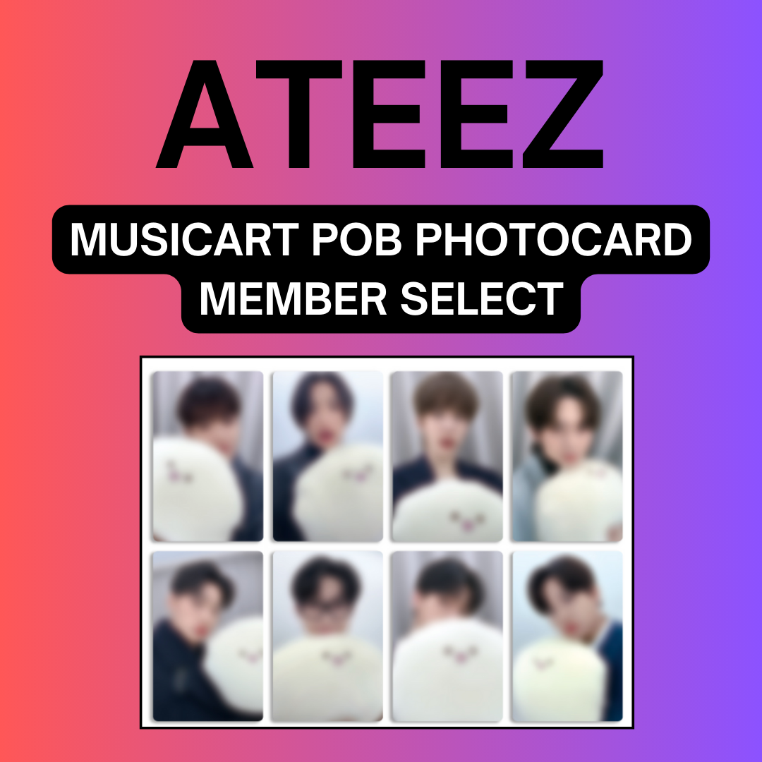 [MUSICART POB PHOTOCARD MEMBER SELECT] ATEEZ: THE WORLD EP.FIN : WILL ...