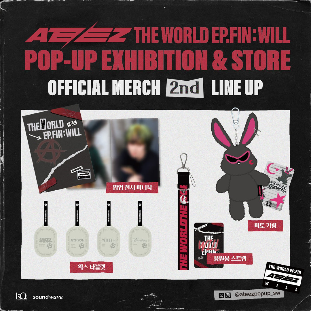 [ATEEZ POP UP STORE OFFICIAL MERCH] ATEEZ: THE WORLD EP.FIN WILL POP UP ...