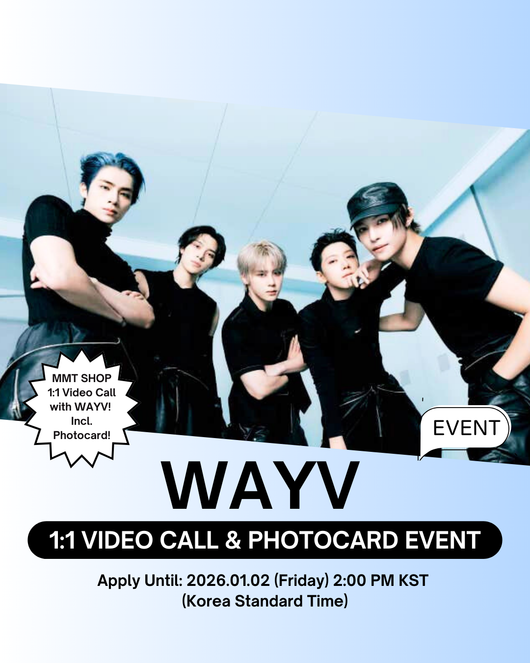 [01/08 1:1 VIDEO CALL EVENT BY MYMUSICTASTE] WAYV - Winter Special ...