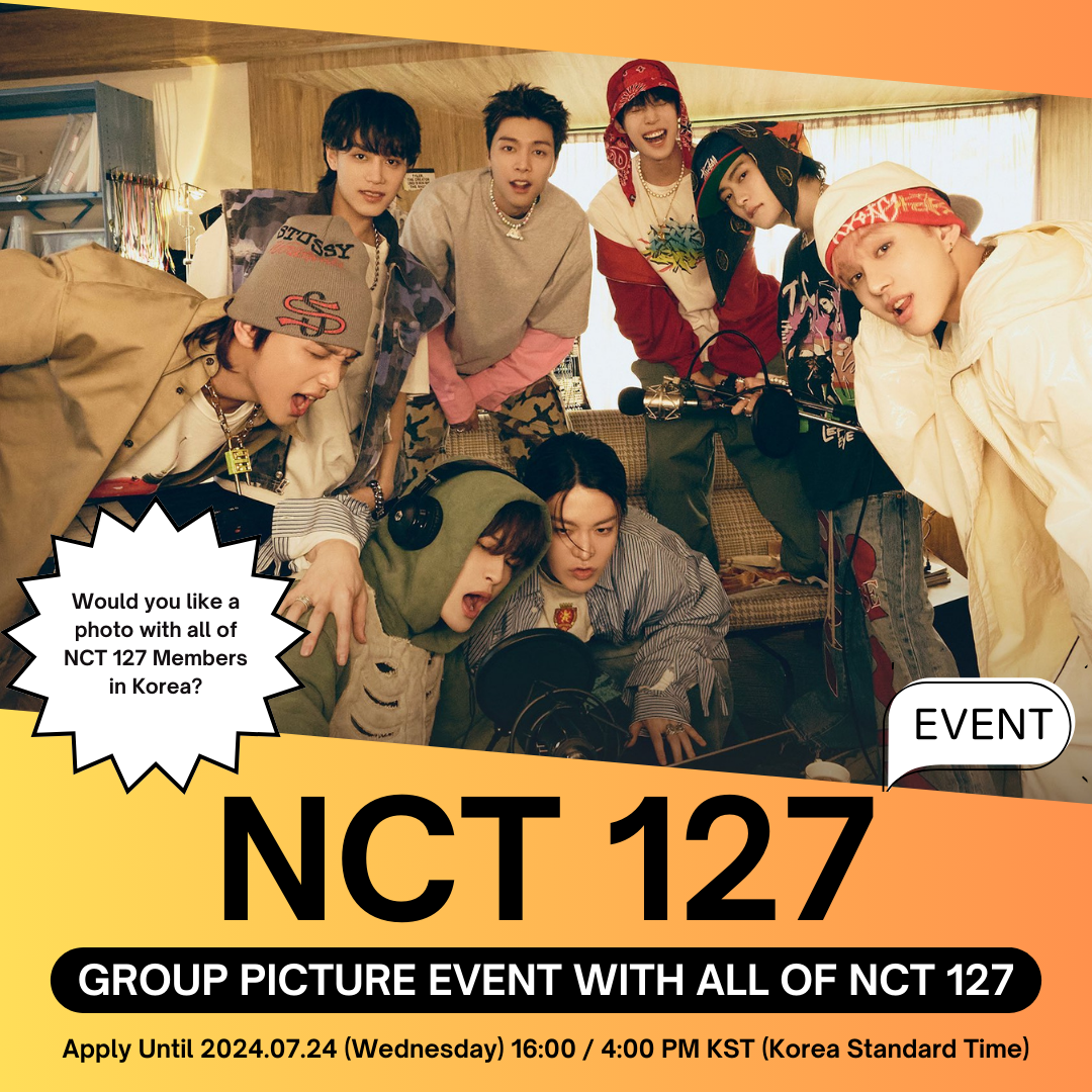 [7/27 OFFLINE GROUP PICTURE EVENT BY SOUNDWAVE] NCT 127 - 6th Studio Album 'WALK' (Poster VER ...